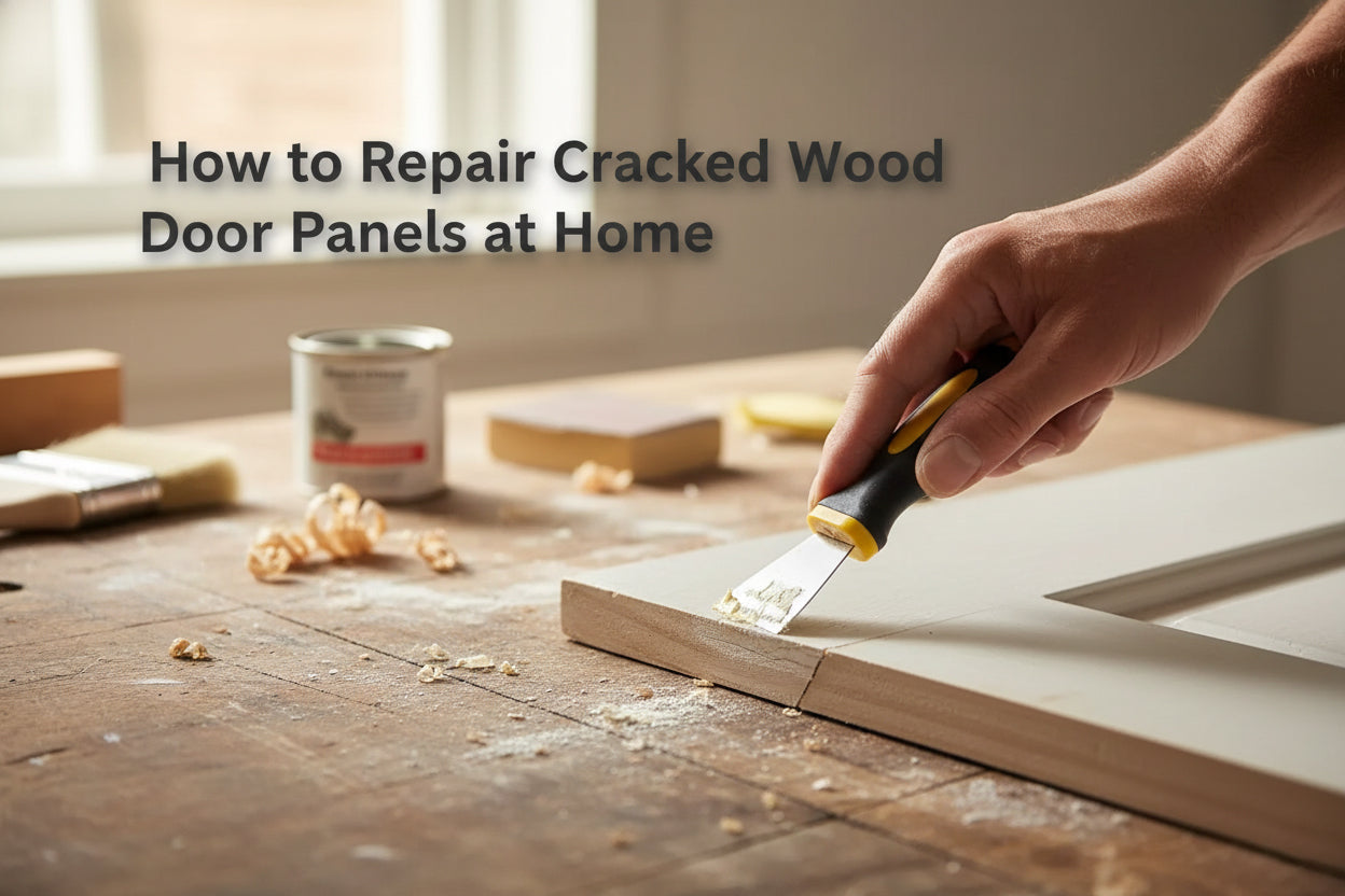 Step-by-Step Guide: How to Repair Cracked Wood Door Panels at Home ...